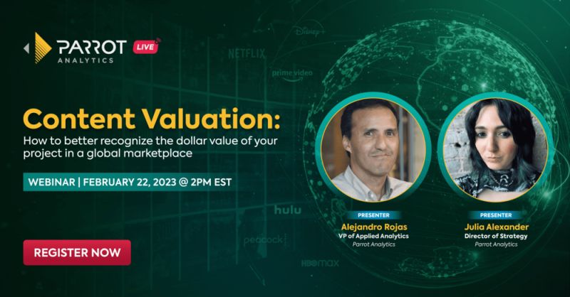 Parrot Analytics LIVE- Content Valuation: How to better recognize the ...